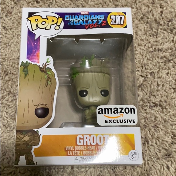 Funko | Toys | Funko Pop Groot Amazon Exclusive | Poshmark
